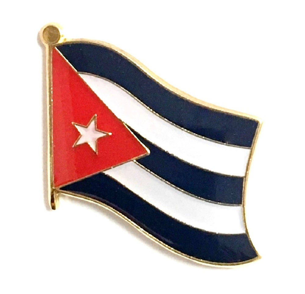 Cuba | Single Flag Pin | World Flags Direct