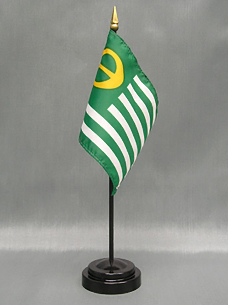 Ecology | Miniature Rayon Flag | World Flags Direct