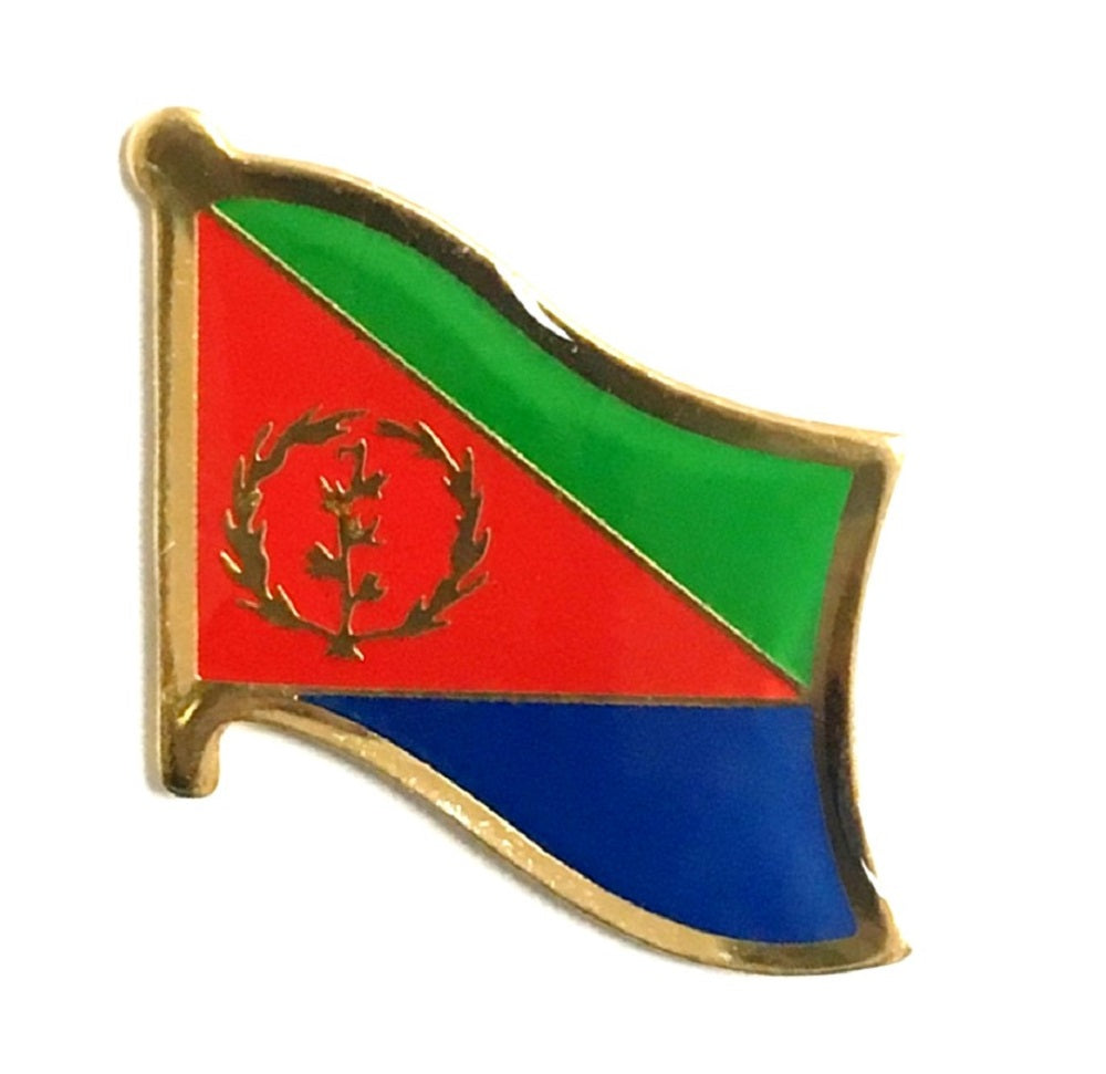 Eritrea | Single Flag Pin | World Flags Direct