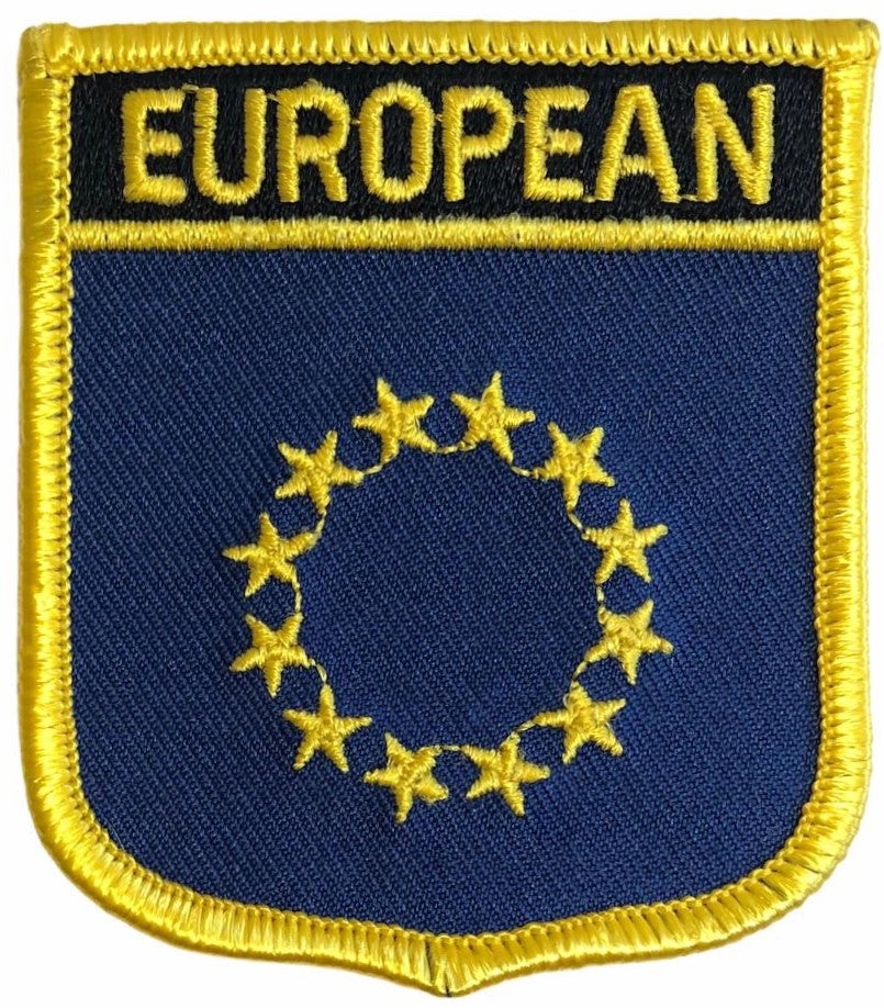 European Union | Shield Flag Patch | World Flags Direct