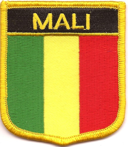 Mali | Shield Flag Patch | World Flags Direct
