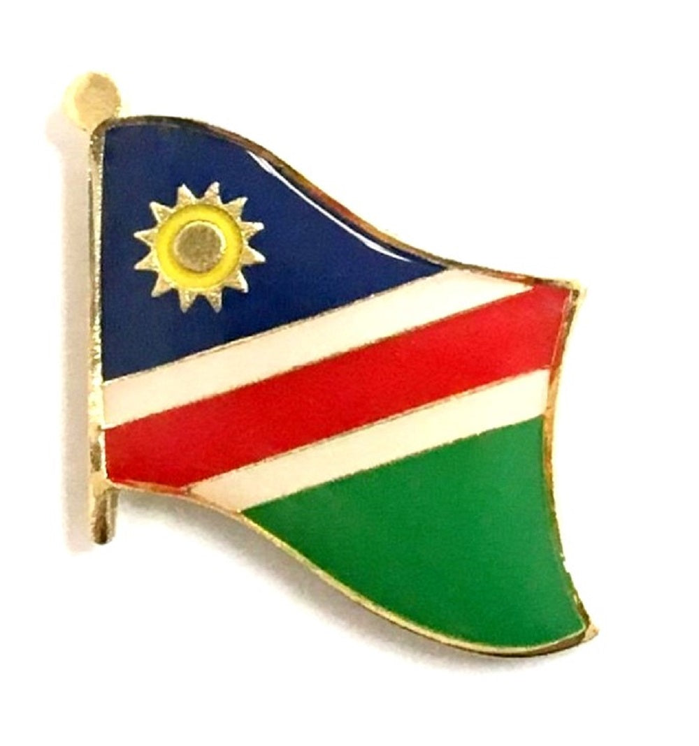 Namibia | Single Flag Pin | World Flags Direct