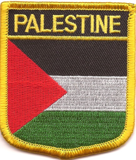 Palestine | Shield Flag Patch | World Flags Direct