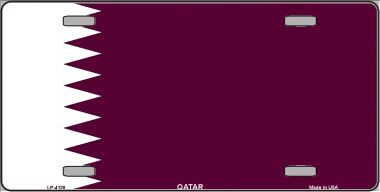 Qatar | License Plate | World Flags Direct