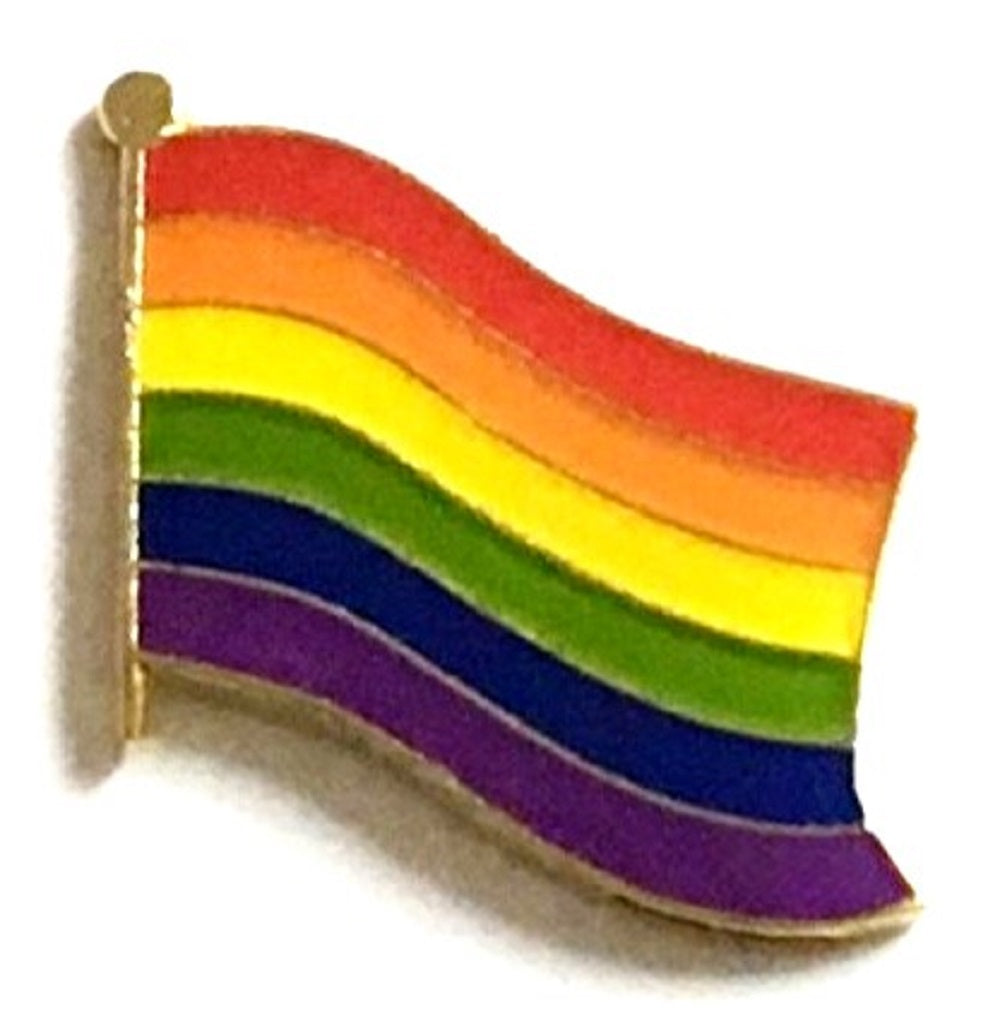 Rainbow Flag Pin| World Flags Direct