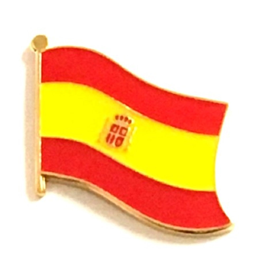 Spain | Single Flag Pin | World Flags Direct