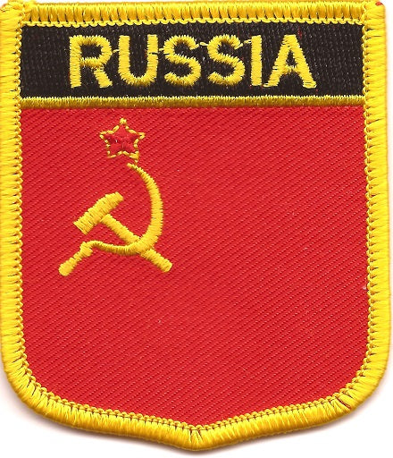 USSR | Shield Flag Patch | World Flags Direct