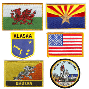 Flag Patches | World Flags Direct