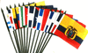 Miniature Flags | World and State | Rayon, Polyester, Cotton | World ...
