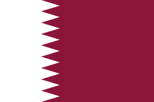 Qatar | World Flags | Pins Patches Polyester | World Flags Direct