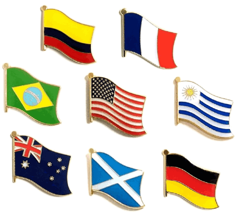 Flag Lapel Pins | World Flags Direct