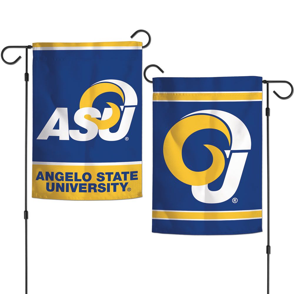 Angelo State Rams 12.5″ x 18″ College Garden Flag | World Flags Direct