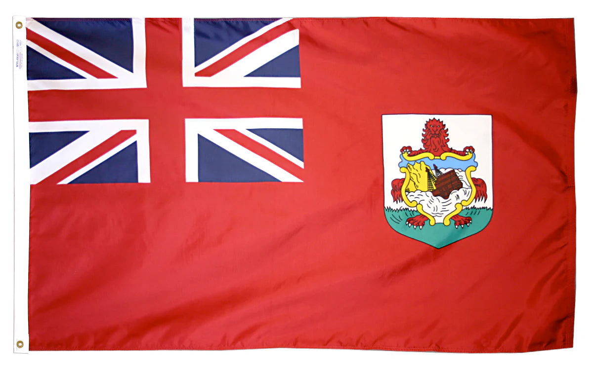 Bermuda | World Flag | 3′x5′ Nylon | World Flags Direct