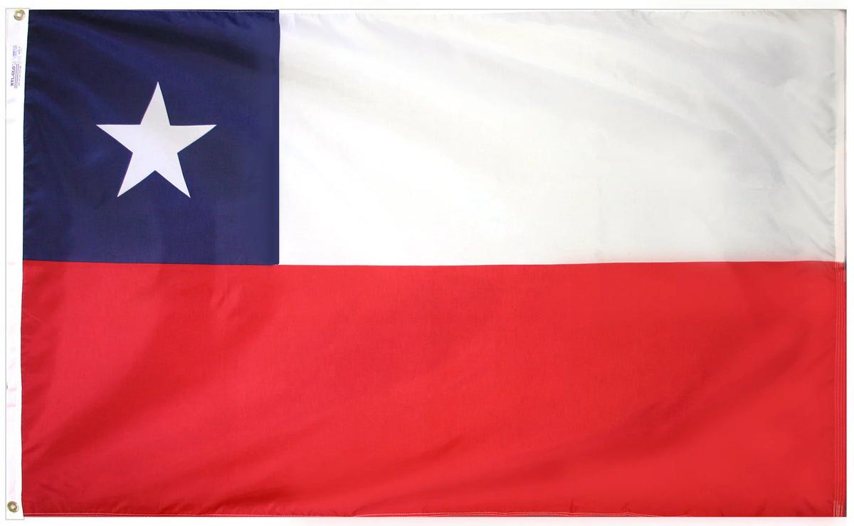 Chile | Country Flag | 3′x5′ Polyester Flags | World Flags Direct