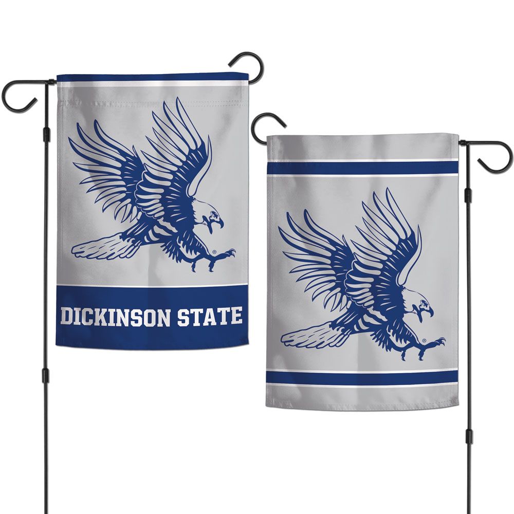Dickinson Blue Hawks 12.5” x 18″ College Garden Flag | World Flags Direct