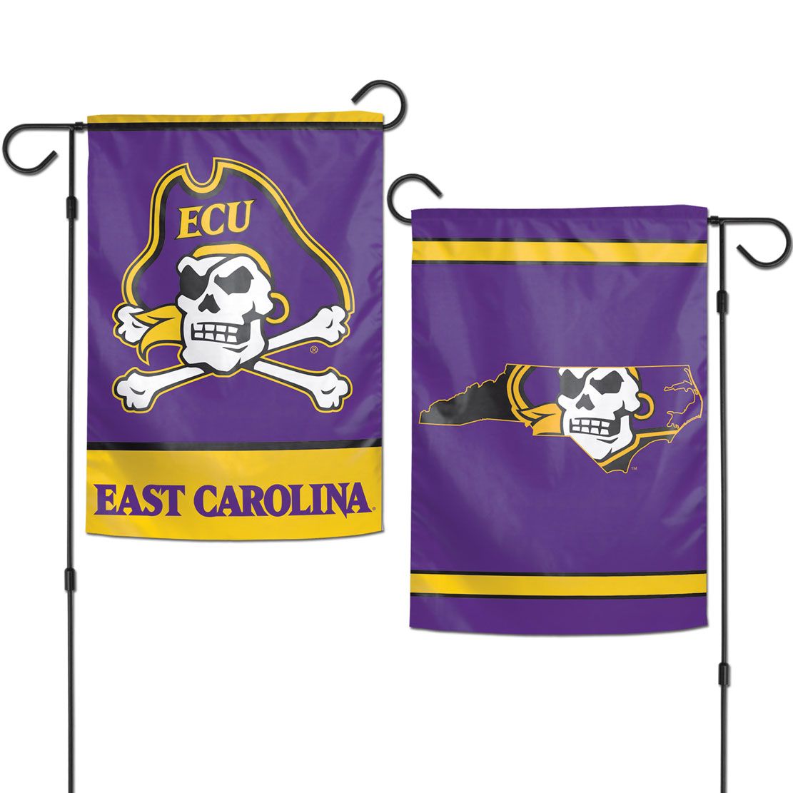 East Carolina Pirates 12.5” x 18″ College Garden Flag | World Flags Direct