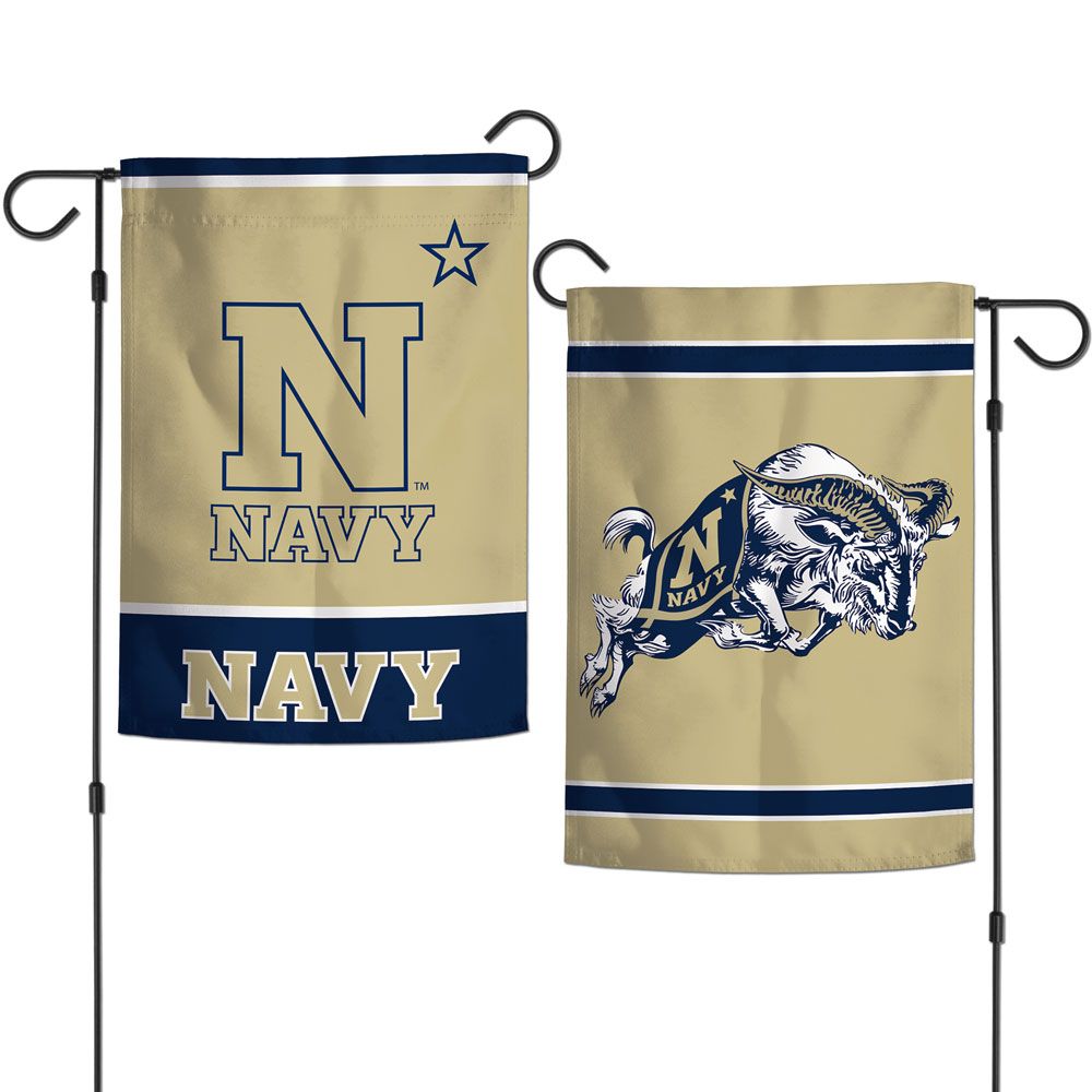 Naval Academy Midshipmen 12.5” x 18″ College Garden Flag | World Flags ...