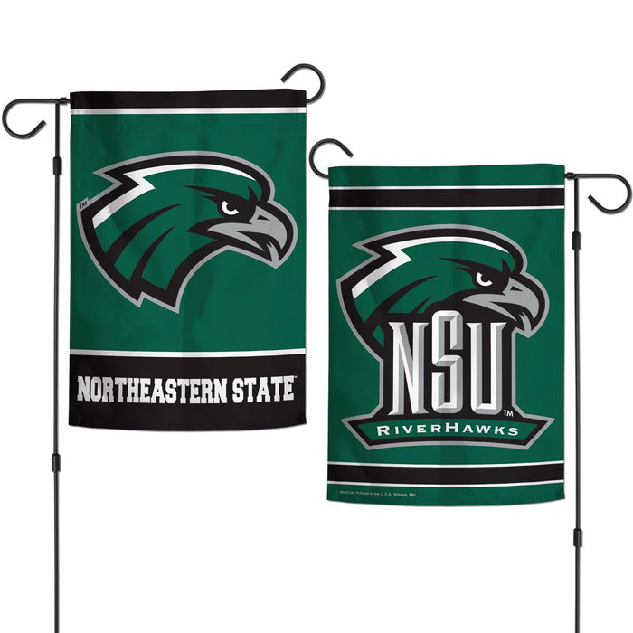 Northeastern State Riverhawks 12.5” x 18″ College Garden Flag | World ...