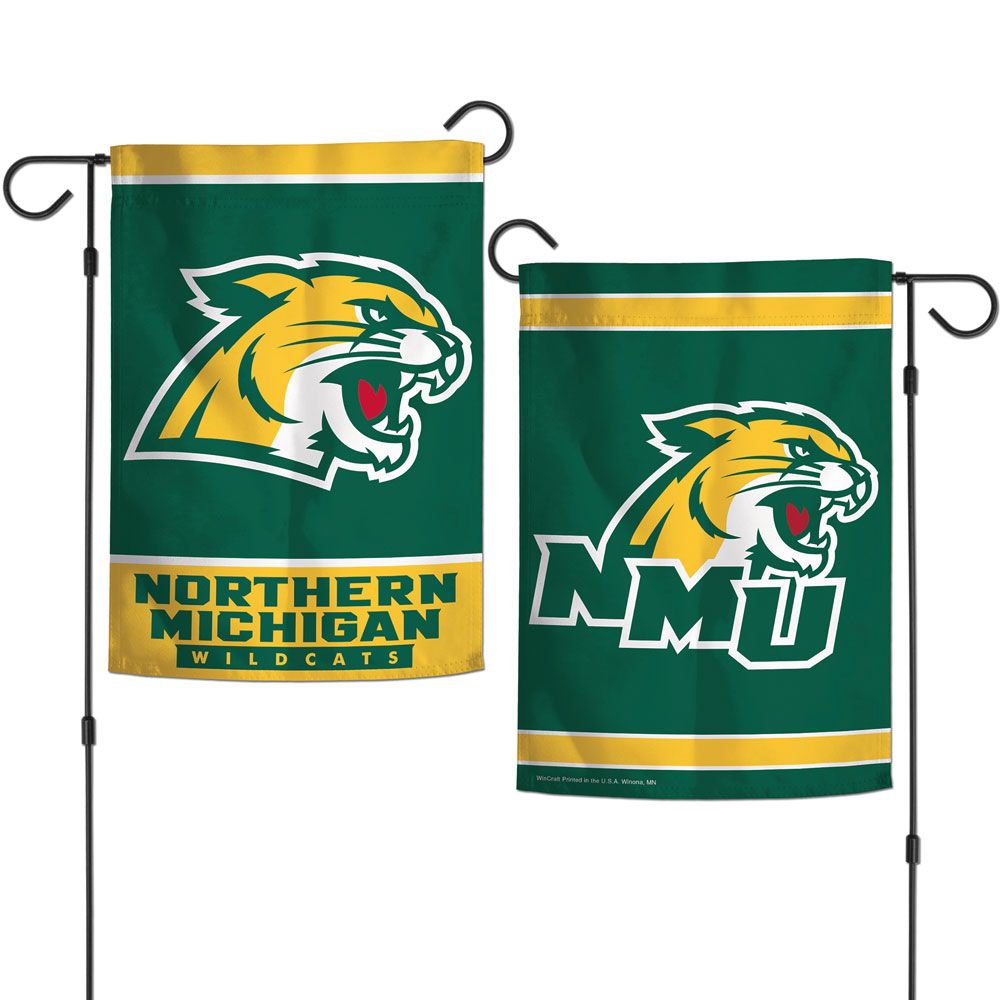 Northern Michigan Wildcats 12.5” x 18″ College Garden Flag | World ...