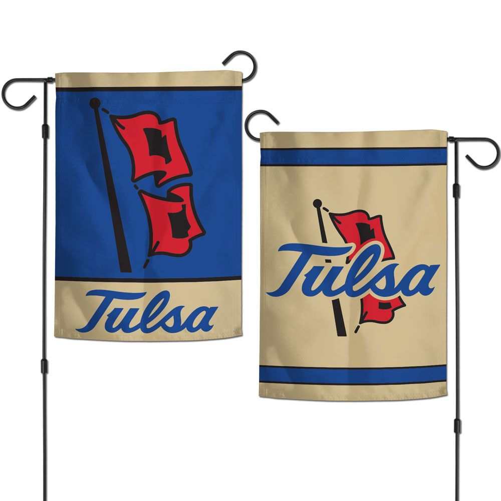 Tulsa Golden Hurricane 12.5” x 18″ College Garden Flag | World Flags Direct