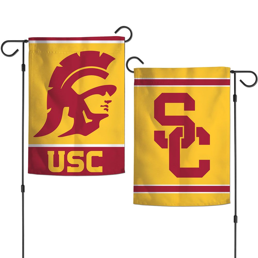 USC Trojans 12.5” x 18″ College Garden Flag | World Flags Direct