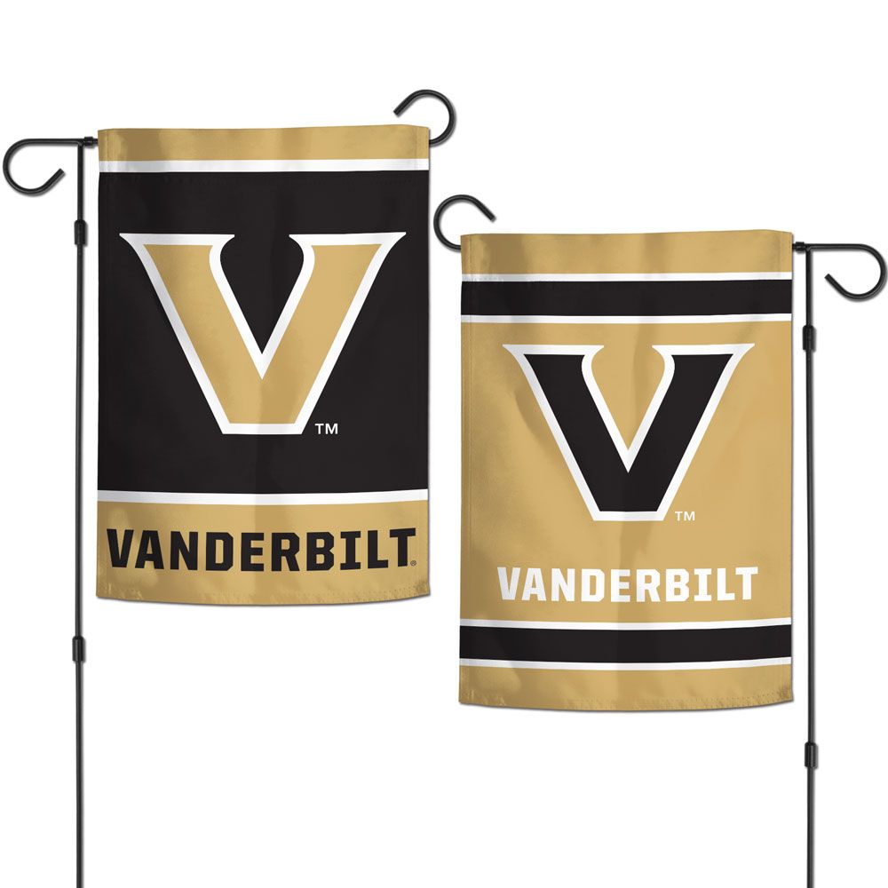 Vanderbilt Commodore 12.5” x 18″ College Garden Flag | World Flags Direct