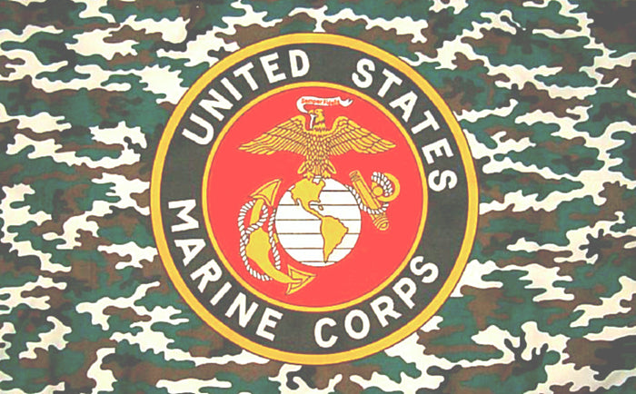 Marine Corps Camo 3′x5′ Polyester Flags | World Flags Direct