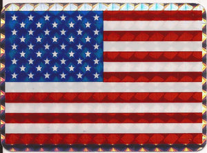 USA | Reflective Flag Decal | World Flags Direct