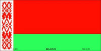Belarus | License Plate | World Flag Car Decorations On Sale | World ...