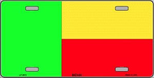 Benin | License Plate | World Flags Direct