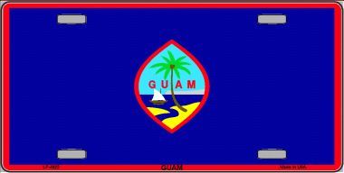 Guam | License Plate | World Flags Direct