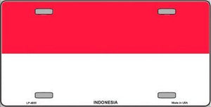 Indonesia | License Plate | World Flag Car Decorations On Sale | World ...
