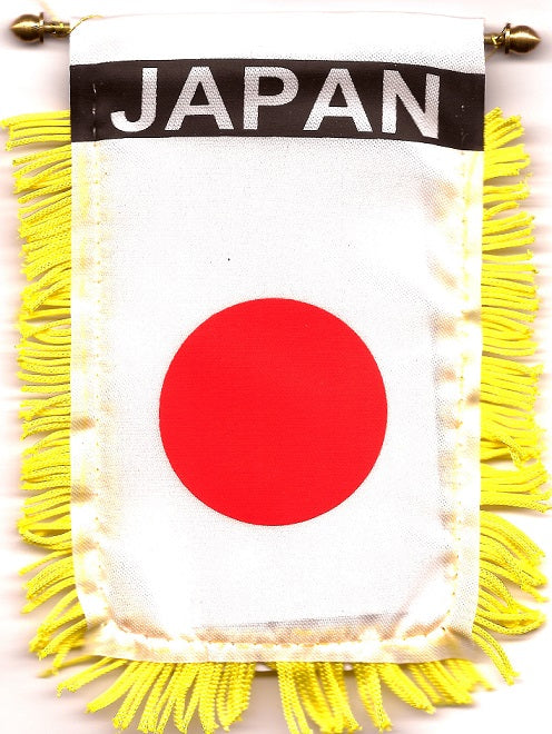 Japan Mini Window Banner | World Flags Direct