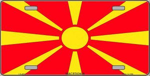 Macedonia | License Plate | World Flags Direct