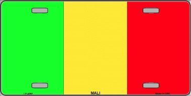 Mali | License Plate | World Flag Car Decorations On Sale | World Flags ...
