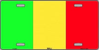 Mali | License Plate | World Flag Car Decorations On Sale | World Flags ...