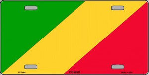 Republic of Congo | License Plate | World Flags Direct