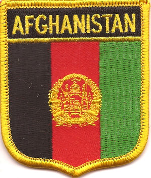 Afghanistan | Shield Flag Patch | World Flags Direct