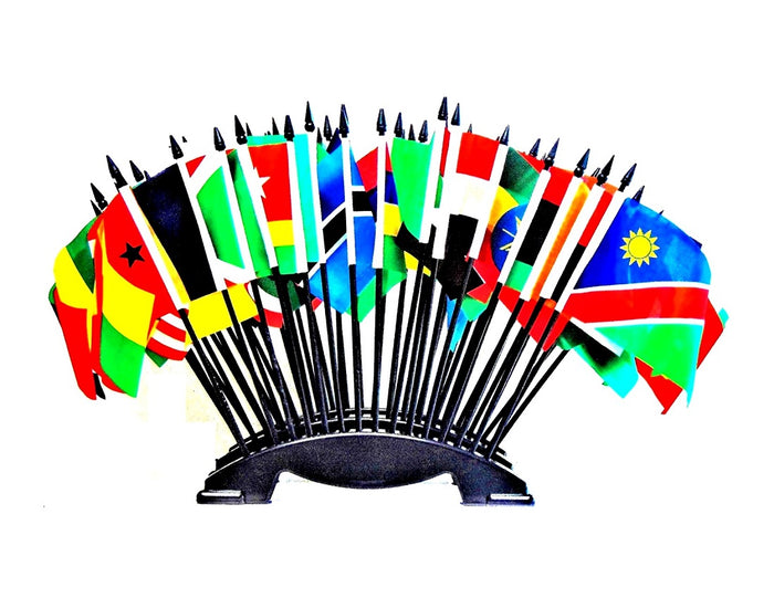 Miniature World Flag Assortment #23 - African Union | World Flags Direct