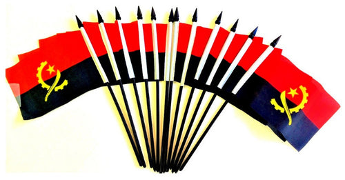 Angola | Miniature Polyester Flags | World Flags Direct