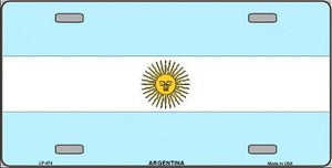 Argentina | License Plate | World Flags Direct