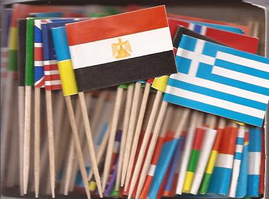 Assorted Countries | Toothpick Flags | World Flags Direct