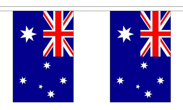 Australia String Flag Bunting | World Flags Direct