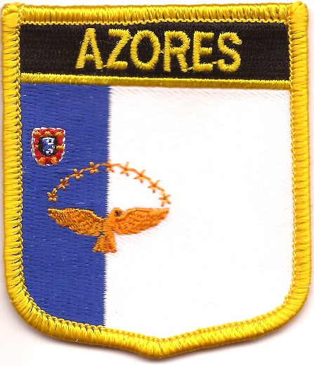 Azores | Shield Flag Patch | World Flags Direct