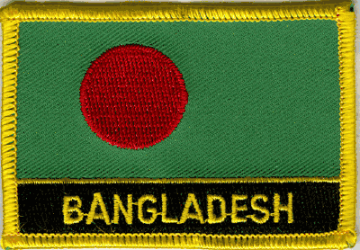 Bangladesh | Flag Patch with Name | World Flags Direct