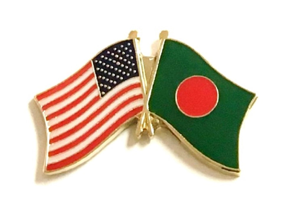 Bangladesh | Double Flag Pin | World Flags Direct