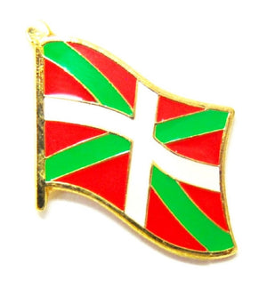 Basque Lands | Single Flag Pin | World Flags Direct