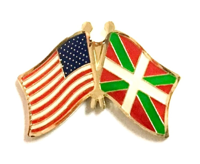 Basque Lands | Double Flag Pin | World Flags Direct