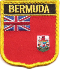 Bermuda | Shield Flag Patch | World Flags Direct