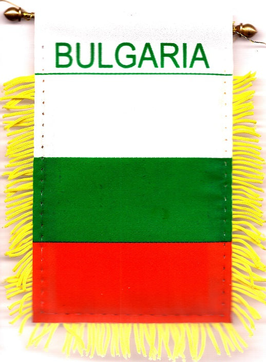 Bulgaria Mini Window Banner | World Flags Direct